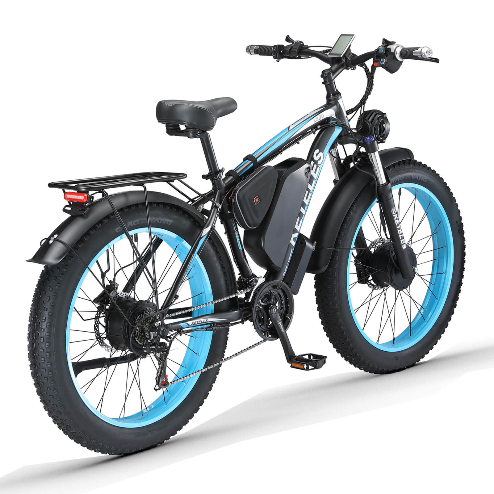 KETELES K800 2000W Dual Motor Electric Bike 48V 23AH Fat e-bike ...